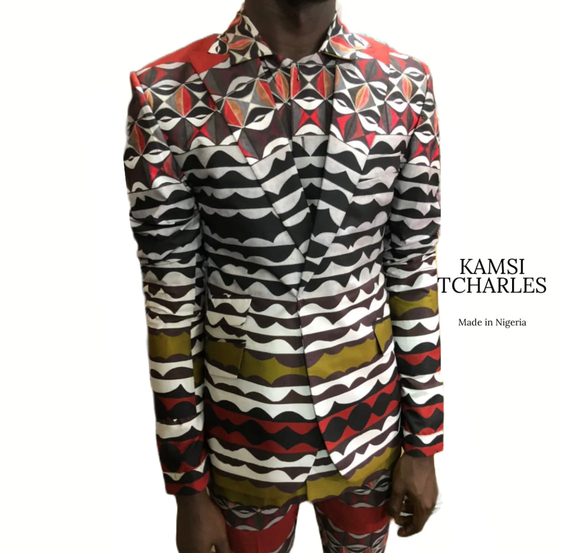 Kamsi Tcharles Ade Mayer suit – Kamsi TCharles